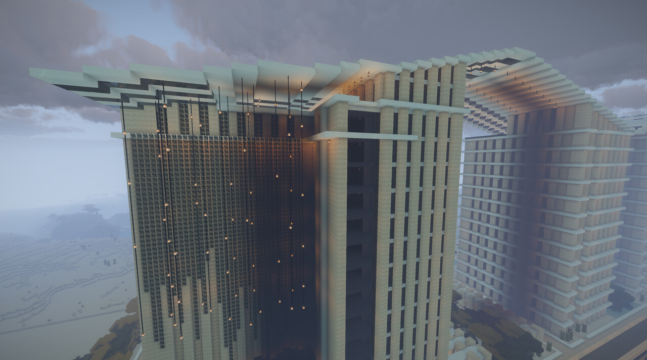 Sand Resort Hotel Minecraft Map