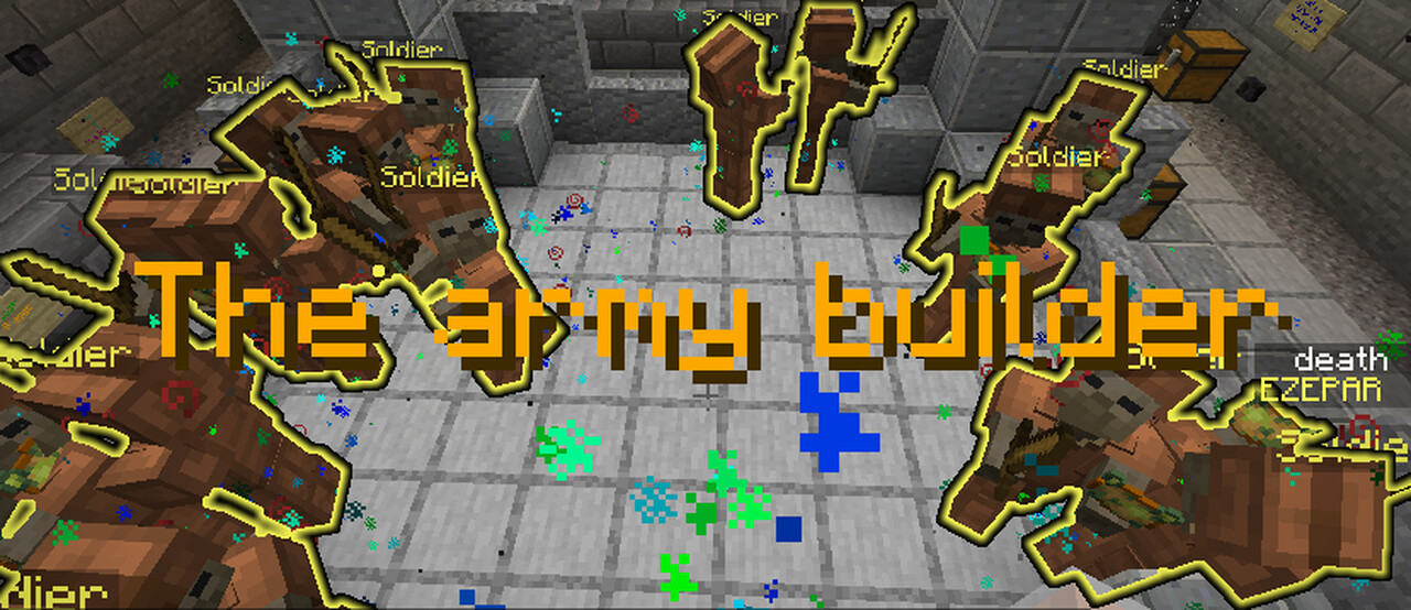 The Army Builder Minecraft Map