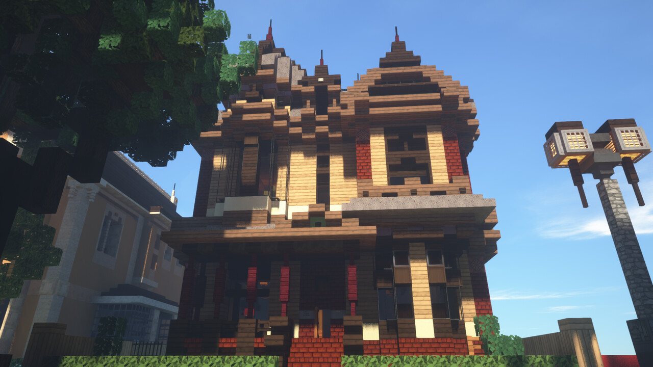 Queen Anne House #1 Minecraft Map