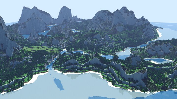 [FIXED DL's] Nameless Lands (Plus Timelapse & Cinematic) Minecraft Map
