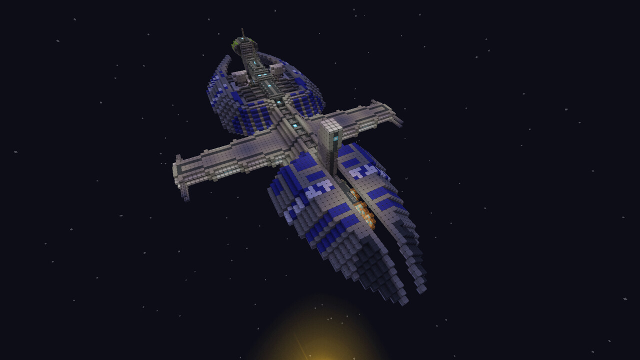 Star Wars - Munificent Class Star Frigate Minecraft Map