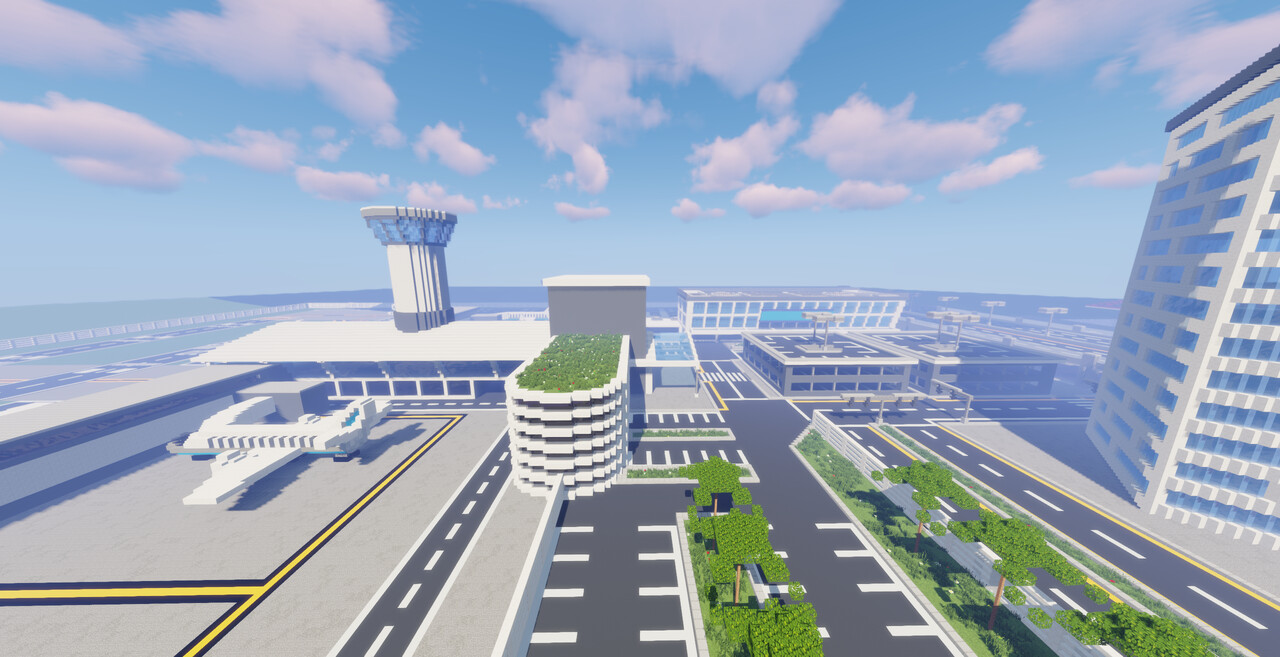 Airport (Modern City #14) Minecraft Map