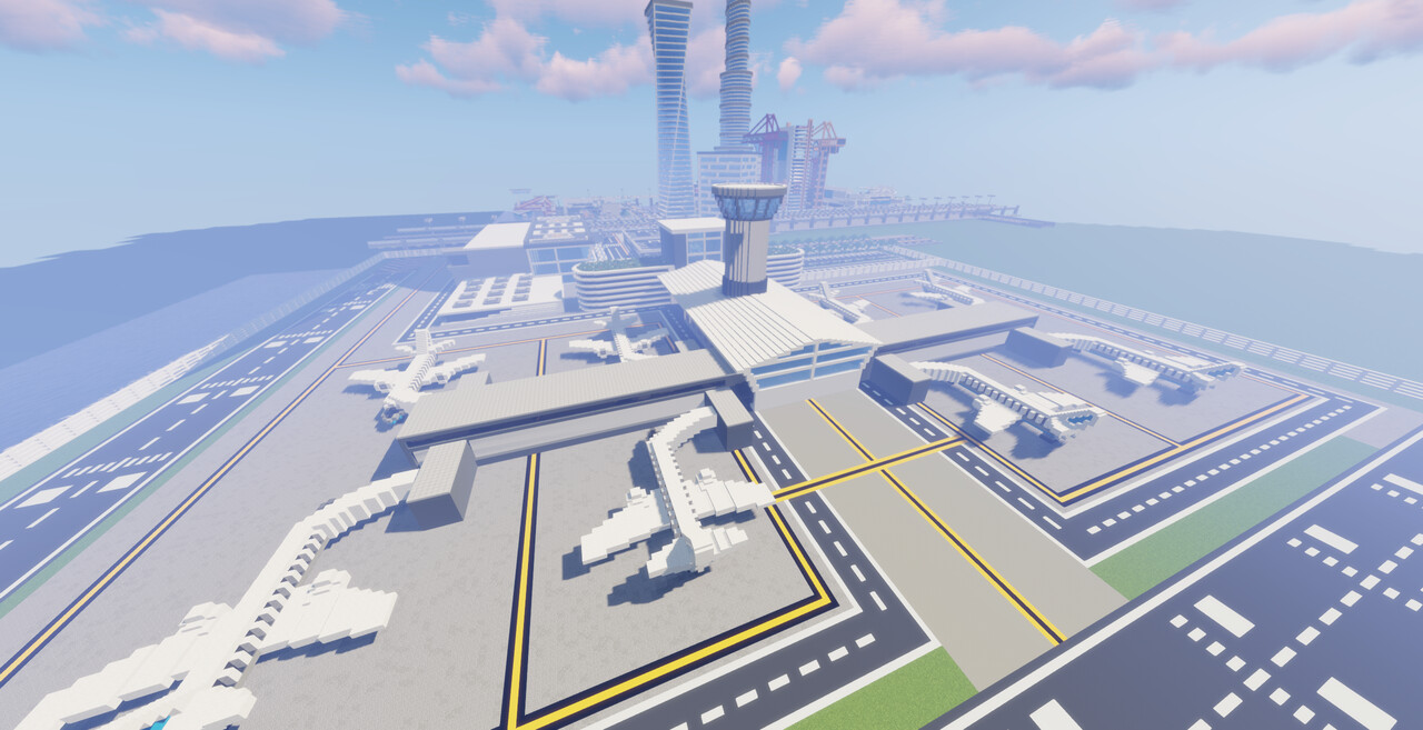 Airport (Modern City #14) Minecraft Map