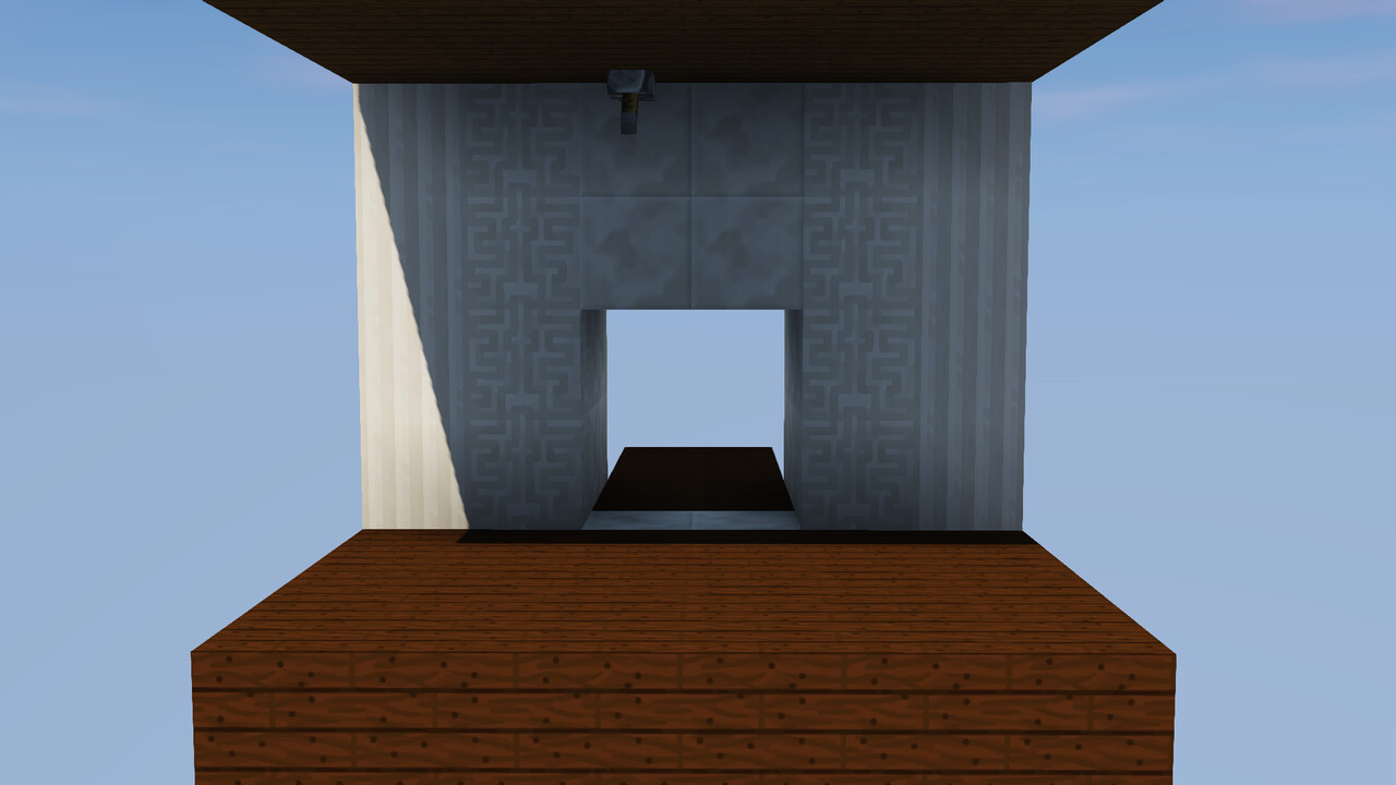 Compact Seamless Flush 2x2 Door Minecraft Map