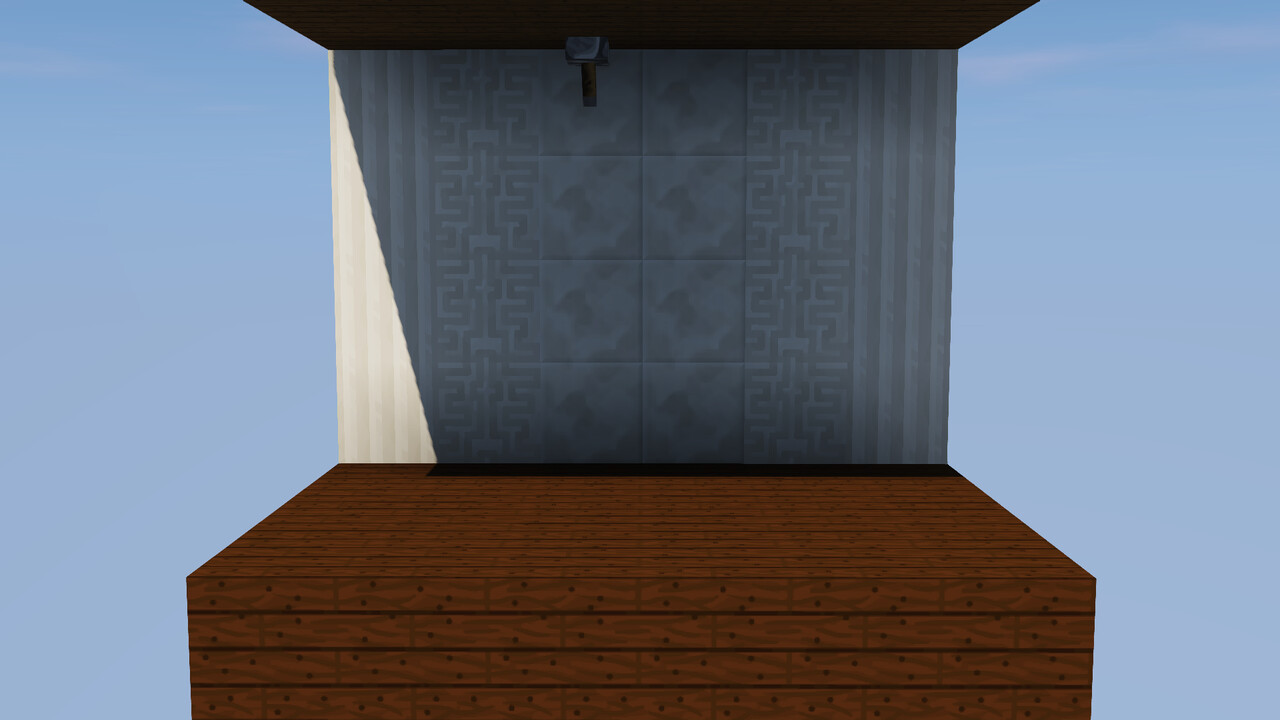 Compact Seamless Flush 2x2 Door Minecraft Map