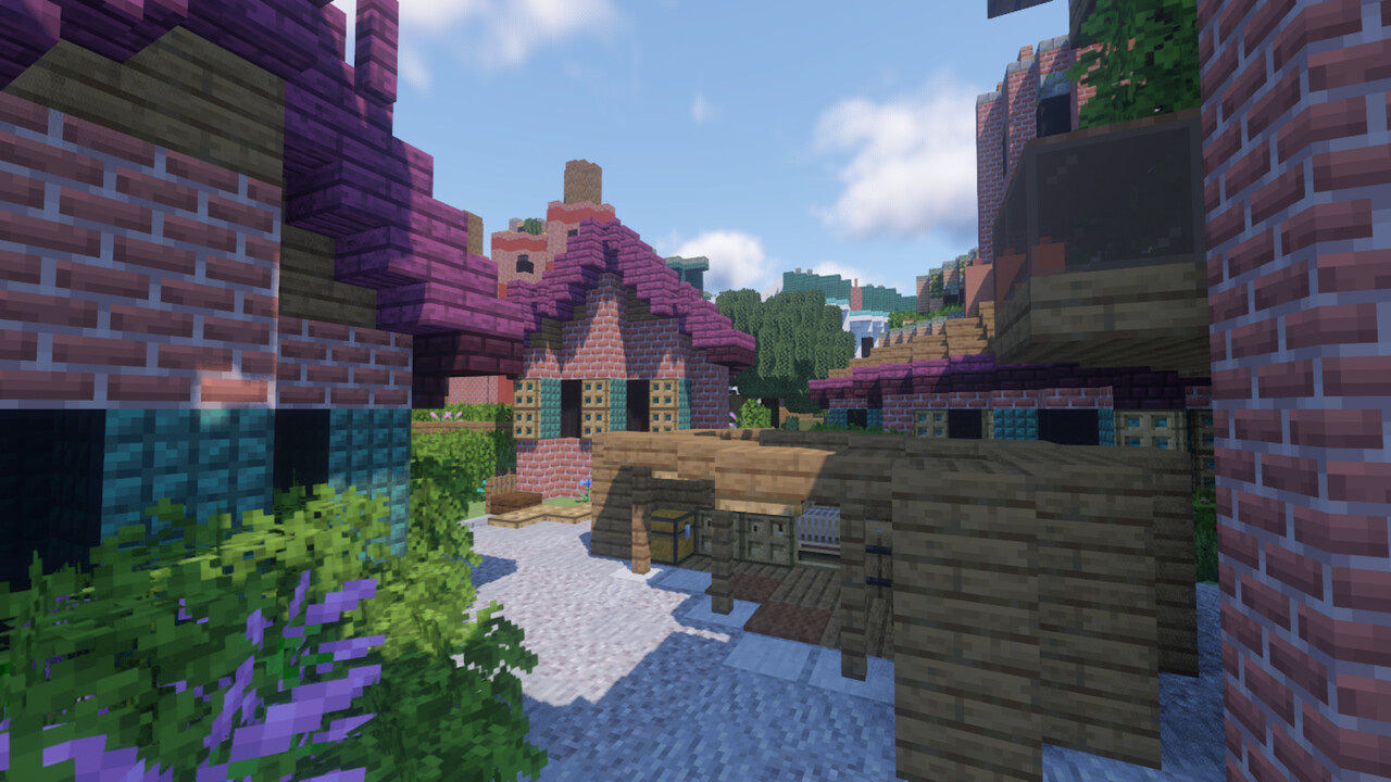 French buidlings and Dutch houses Minecraft Map