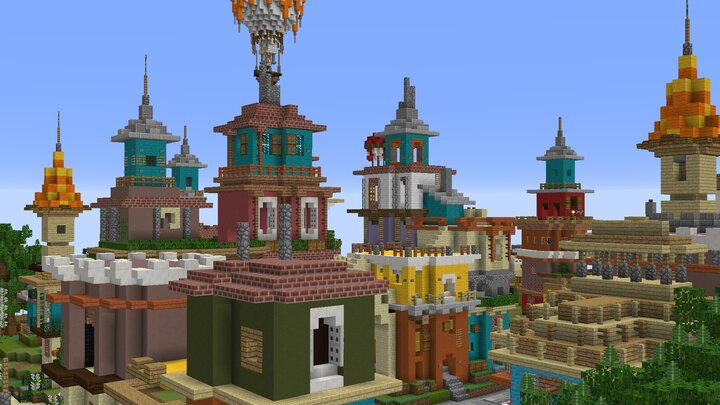 La ciudad Minecraft Map