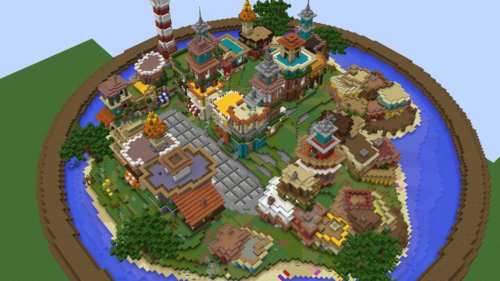 La ciudad Minecraft Map