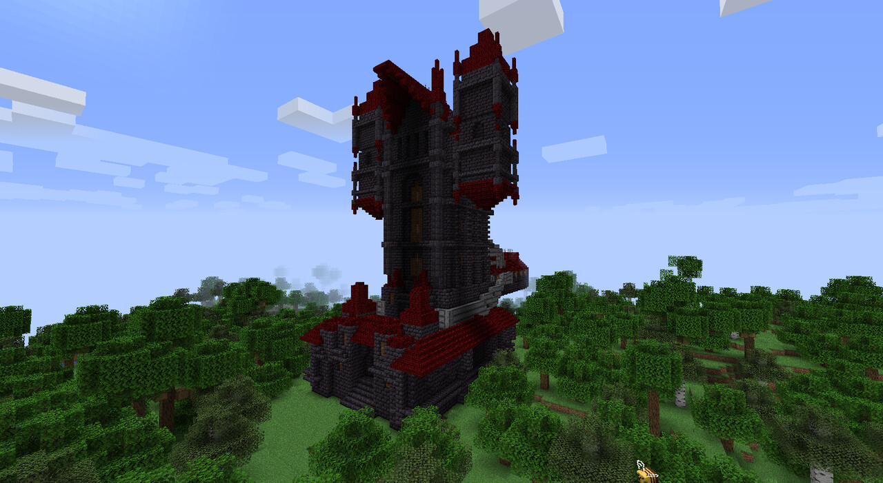 Dracula's Castle (Castlevania Netflix) Minecraft Map