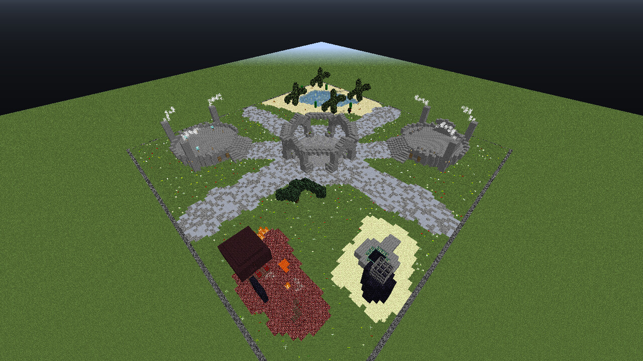 Kitmap Spawn Minecraft Map