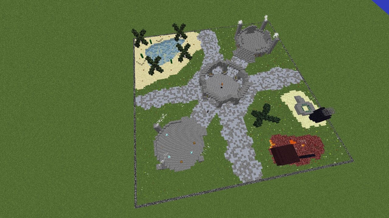 Kitmap Spawn Minecraft Map
