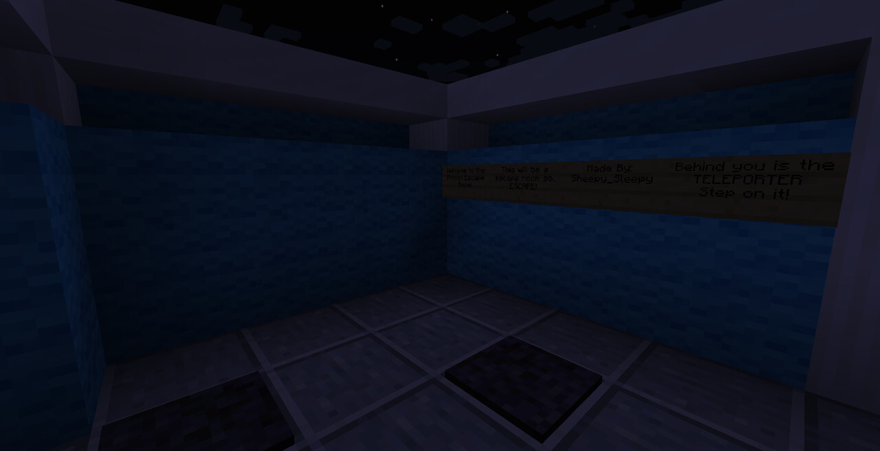 Prison Escape Room Minecraft Map