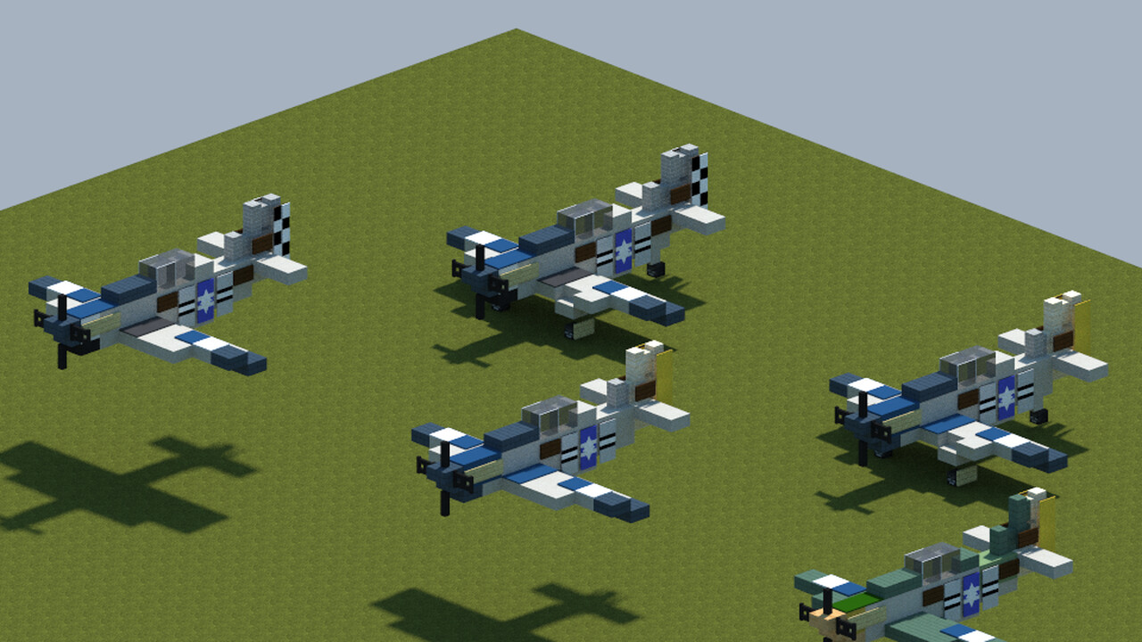 North American P-51 Mustang [With download] Minecraft Map