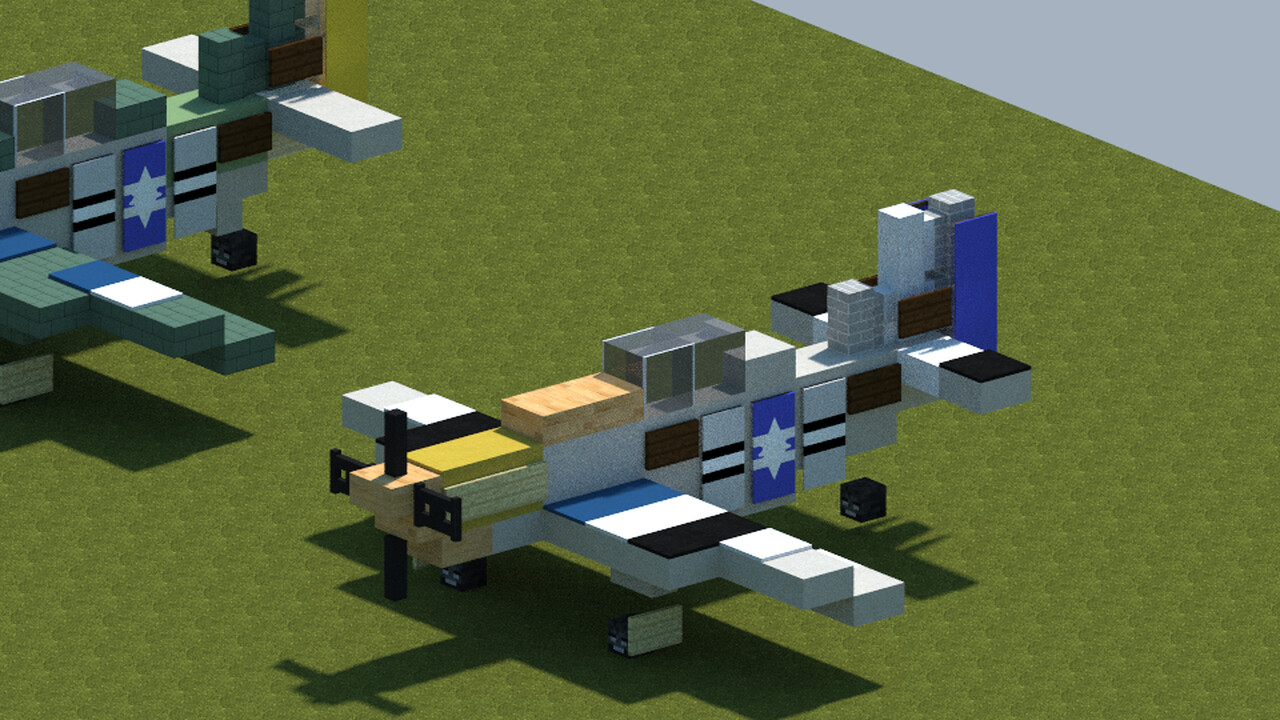 North American P-51 Mustang [With download] Minecraft Map