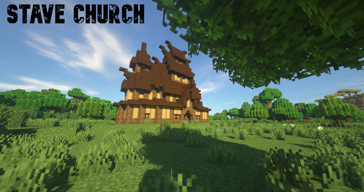 Stave Church Minecraft Map