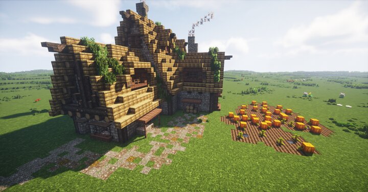 rustic house Minecraft Map