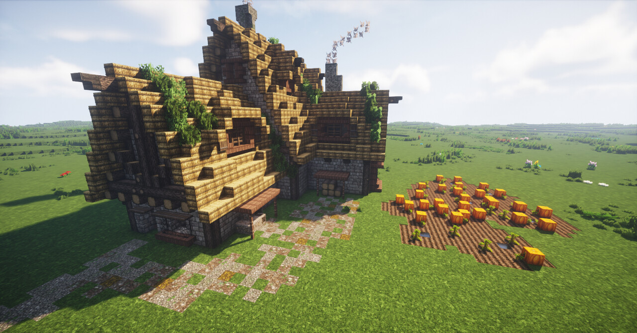 rustic house Minecraft Map
