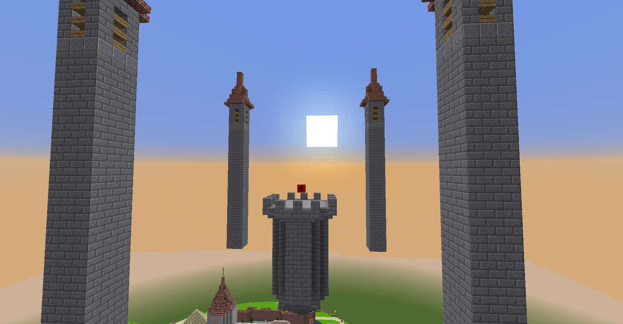 Peach's Castle (Mario 64) Minecraft Map