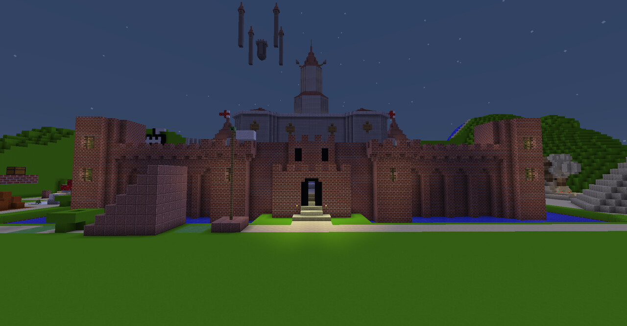 Peach's Castle (Mario 64) Minecraft Map