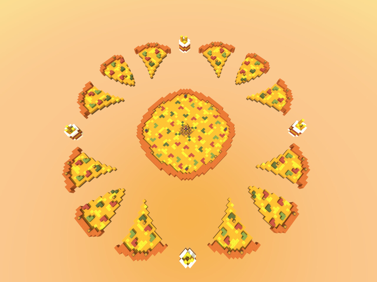 Skywars - Pizza Minecraft Map