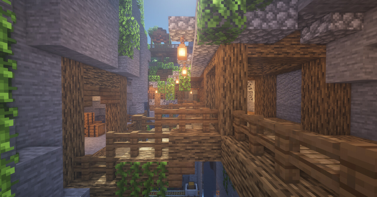 Casa na Ravina | House in the ravine (Minecraft) Minecraft Map