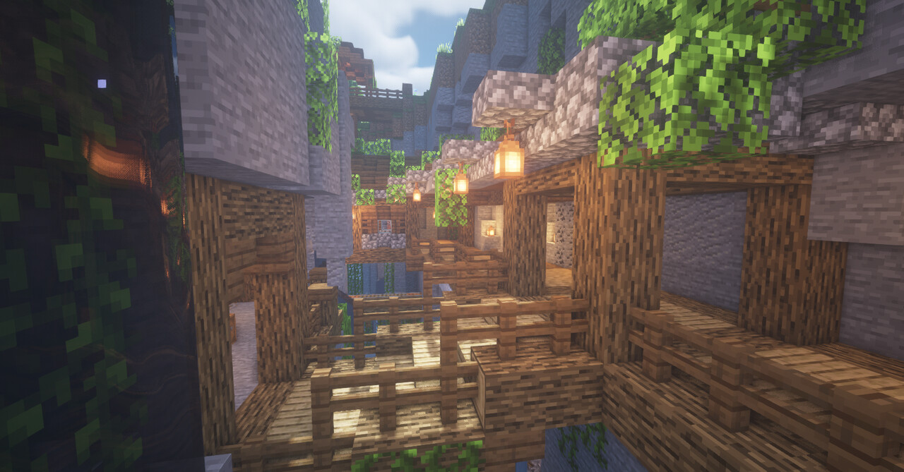 Casa na Ravina | House in the ravine (Minecraft) Minecraft Map