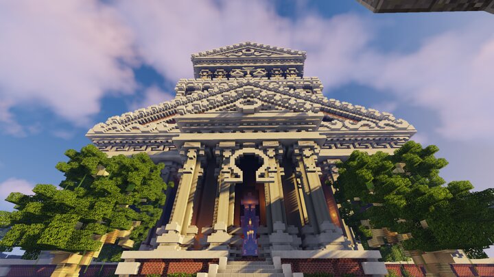 Olympian Skyblock Spawn Minecraft Map