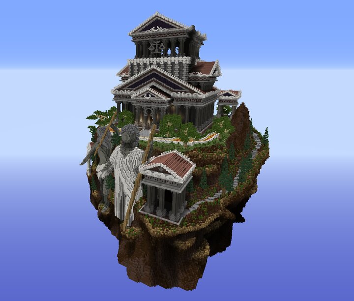 Olympian Skyblock Spawn Minecraft Map