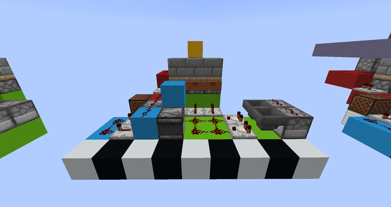 Slot Machine, Compact and Survival Friendly Minecraft Map