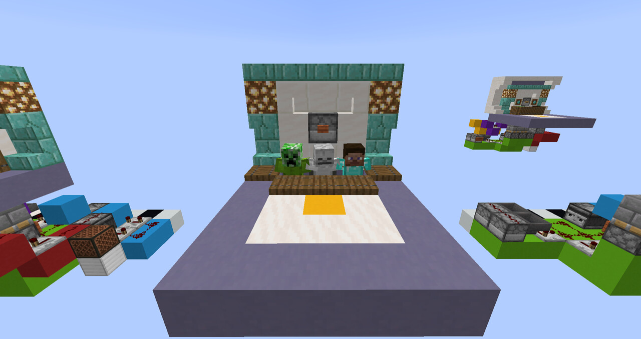 Slot Machine, Compact and Survival Friendly Minecraft Map