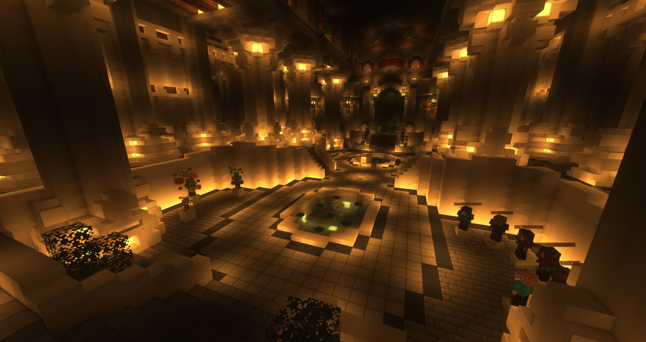 Olympian Skyblock Spawn Minecraft Map