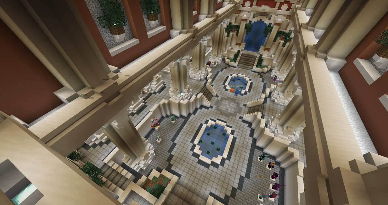 Olympian Skyblock Spawn Minecraft Map