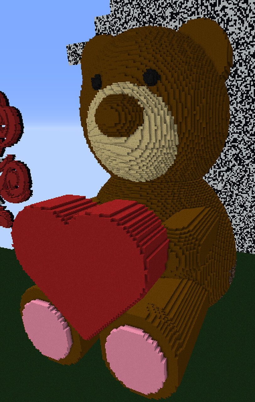 Bär mit Herz Minecraft Map