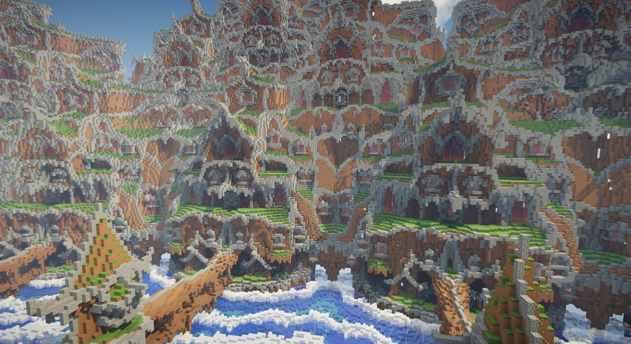 A Giant Dirt Mansion - An 'FBC' Contest Entry Minecraft Map