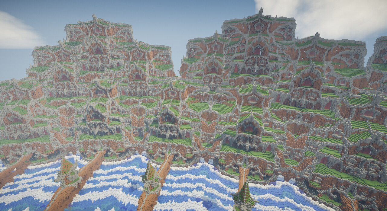 A Giant Dirt Mansion - An 'FBC' Contest Entry Minecraft Map