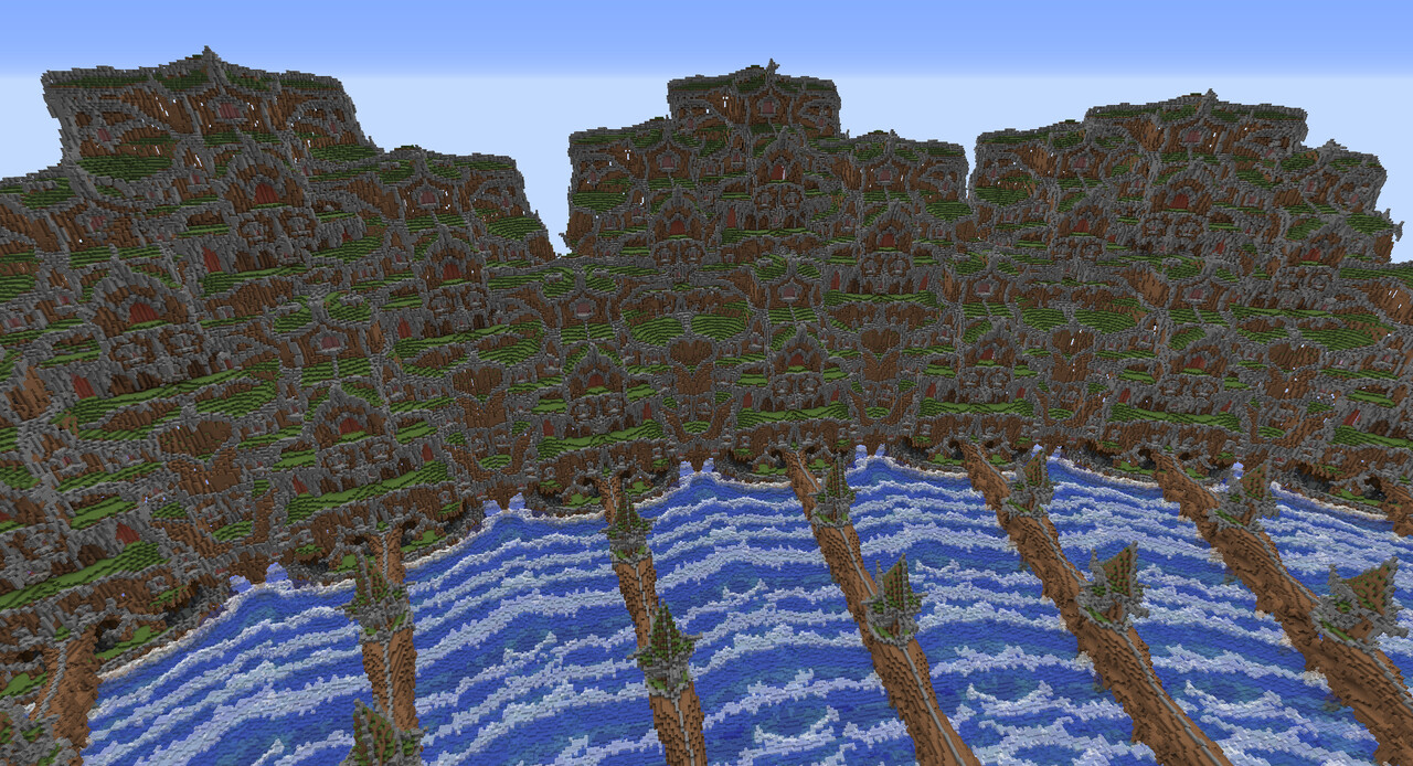 A Giant Dirt Mansion - An 'FBC' Contest Entry Minecraft Map