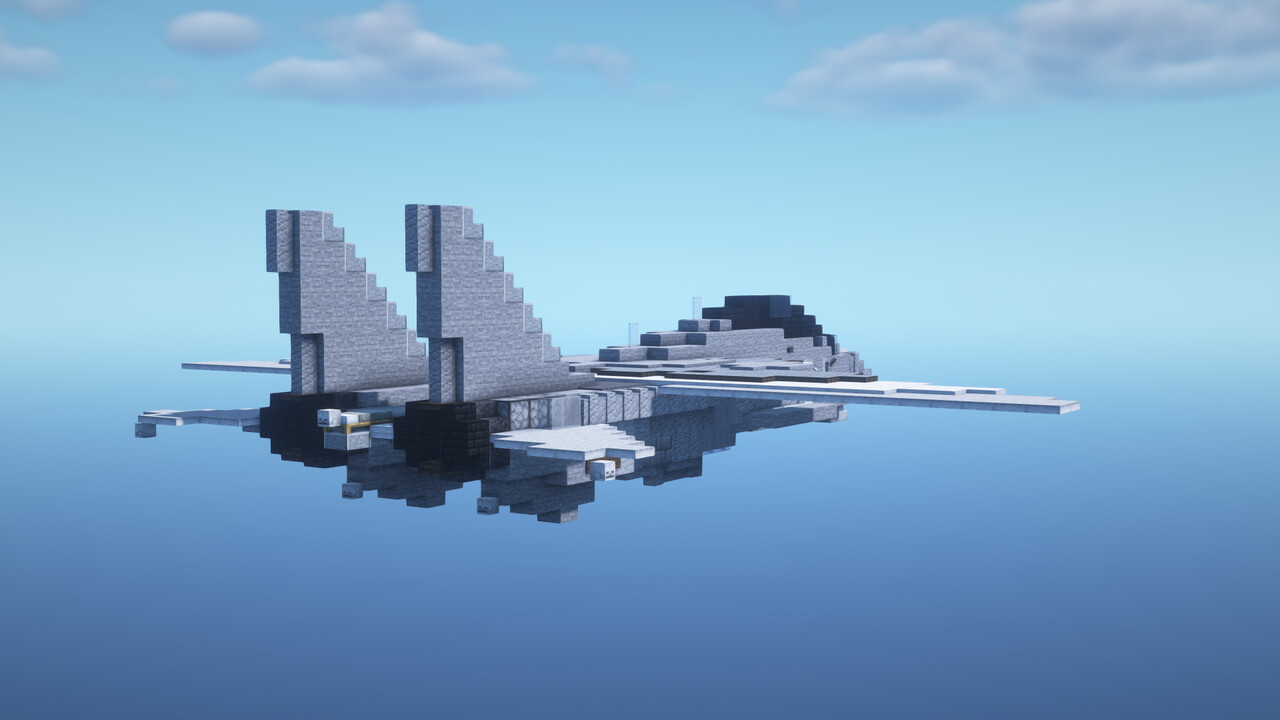 F-14D Tomcat Minecraft Map