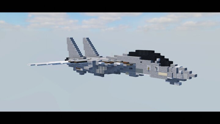 F-14D Tomcat Minecraft Map