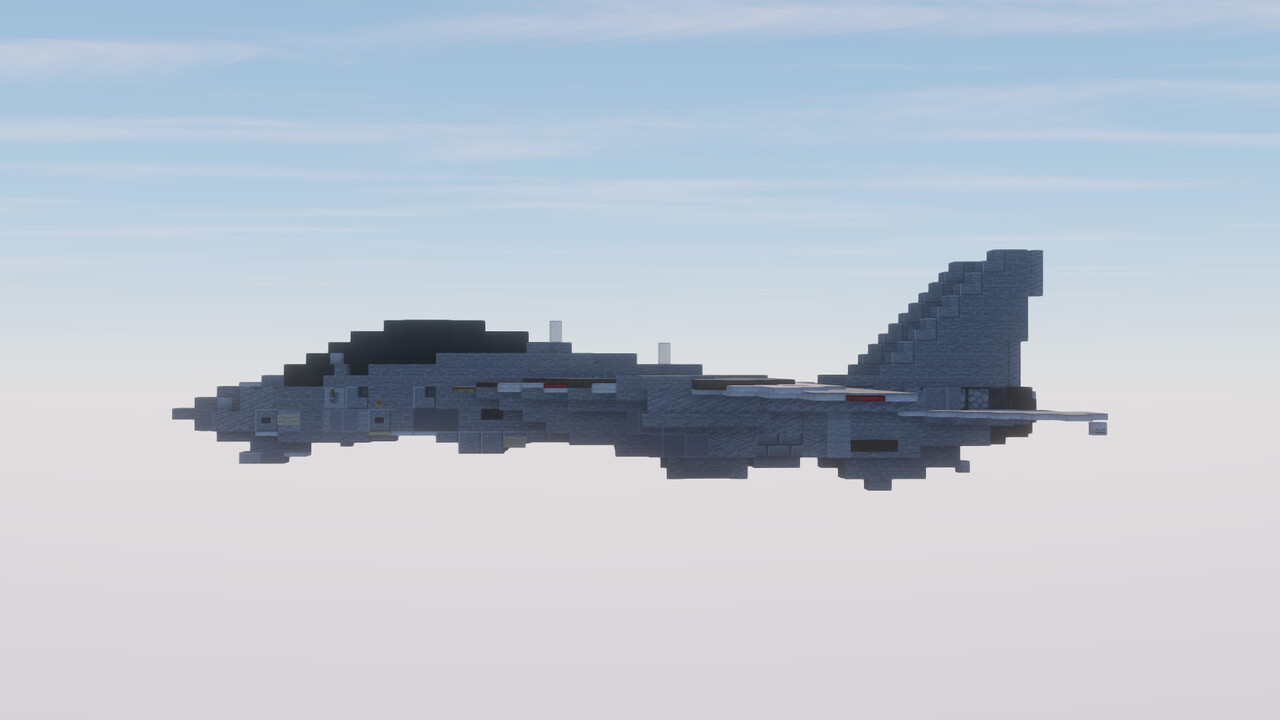 F-14D Tomcat Minecraft Map