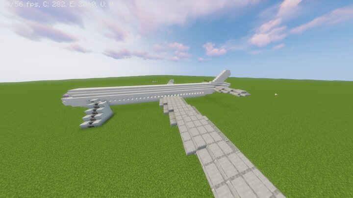 Plane Minecraft Map