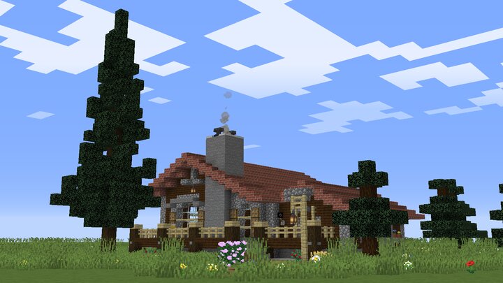 Cozy Hut Minecraft Map