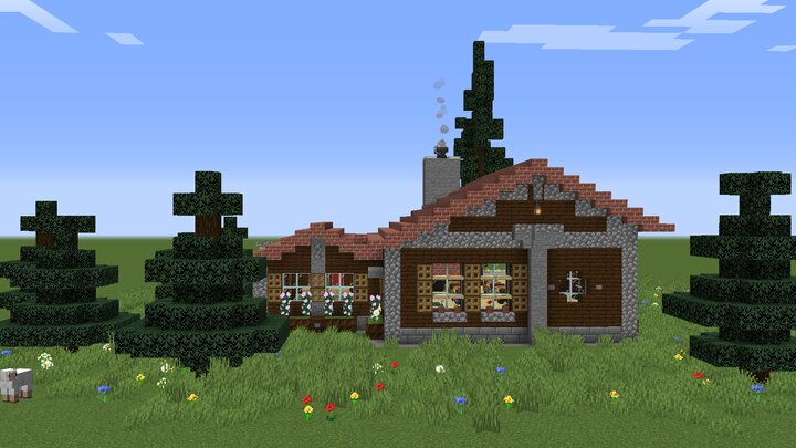 Cozy Hut Minecraft Map