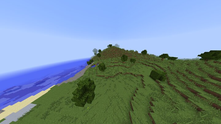 Minecraft Earth Map | Hawaii [3072 x 1,535] | 1.12.2 Minecraft Map