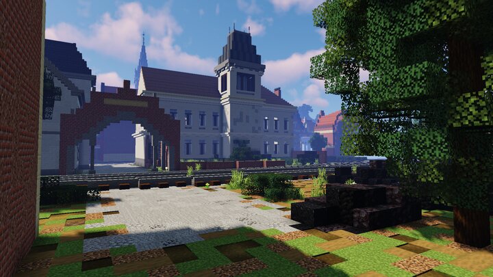 Flemish Town (inspired by pre WWI Bruges) will be a hide and seek map ...
