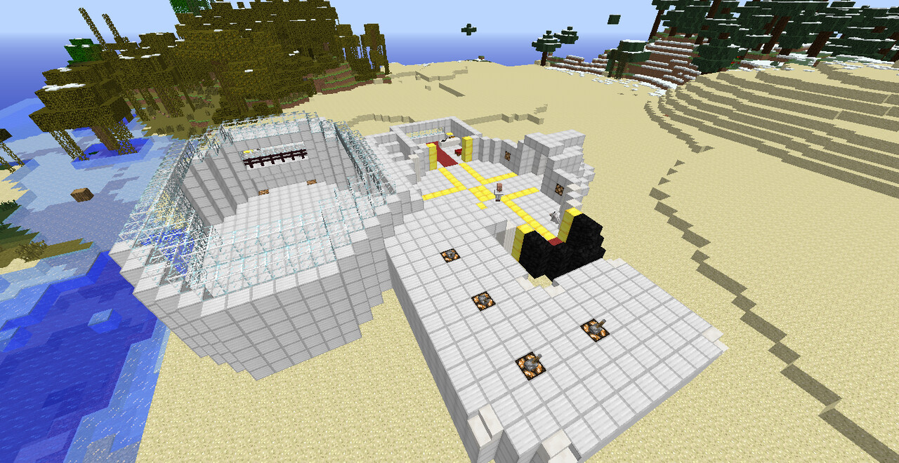 Dantdm's old lab with full treasure room Minecraft Map