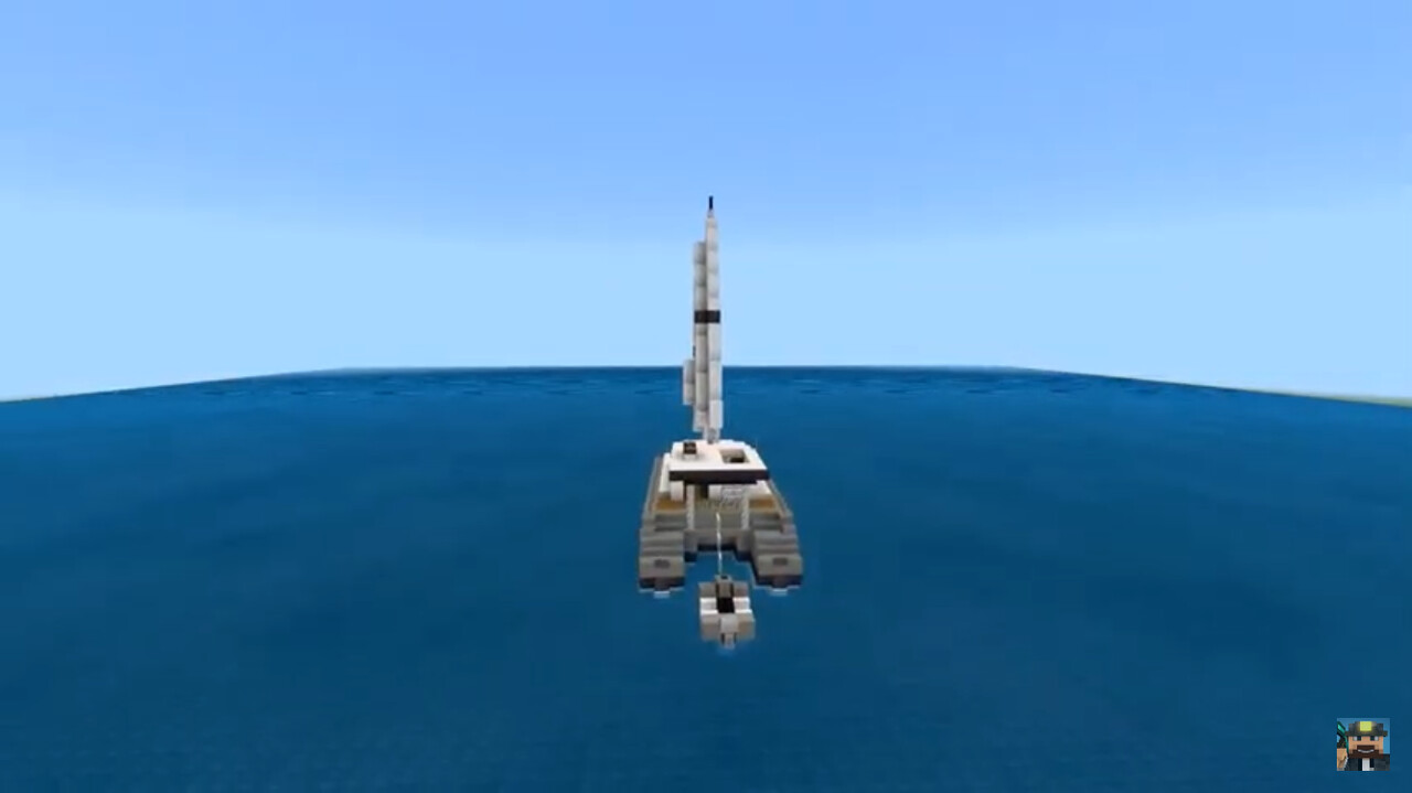 Minecraft: Sailing Catamaran Yacht Tutorial Minecraft Map