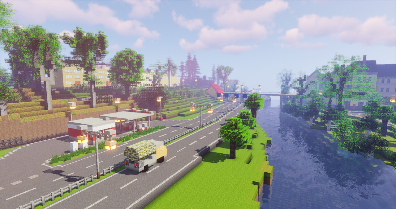 Karlovy Vary (part 2 of project railway KVJG 2020) Minecraft Map