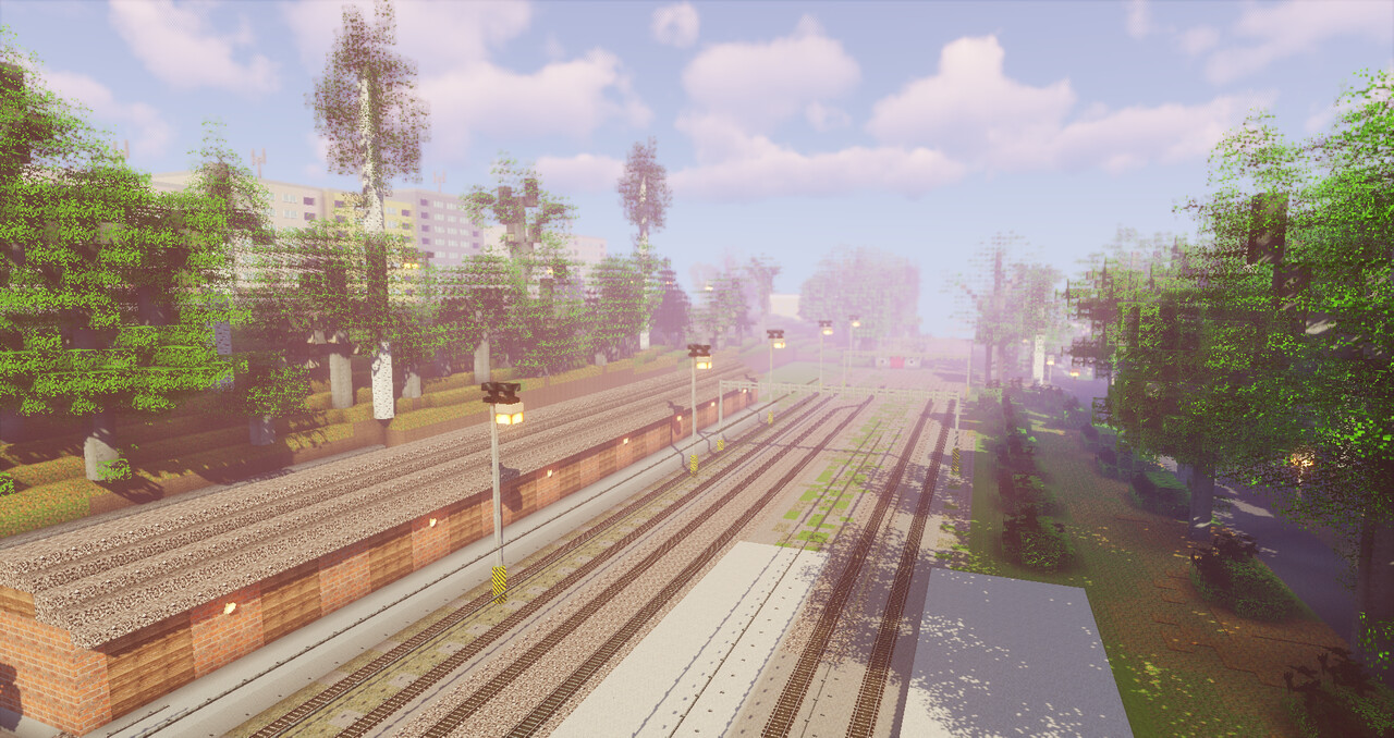 Karlovy Vary (part 2 of project railway KVJG 2020) Minecraft Map