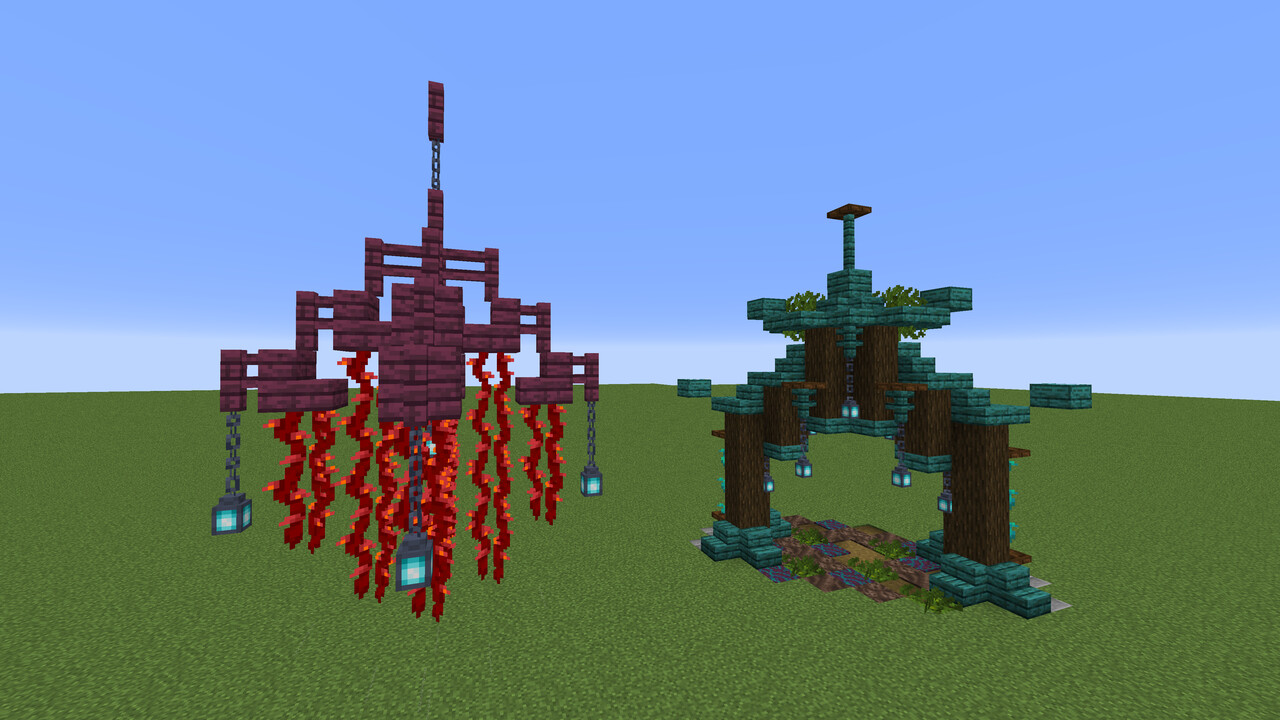 20 Soul lantern designs Minecraft Map
