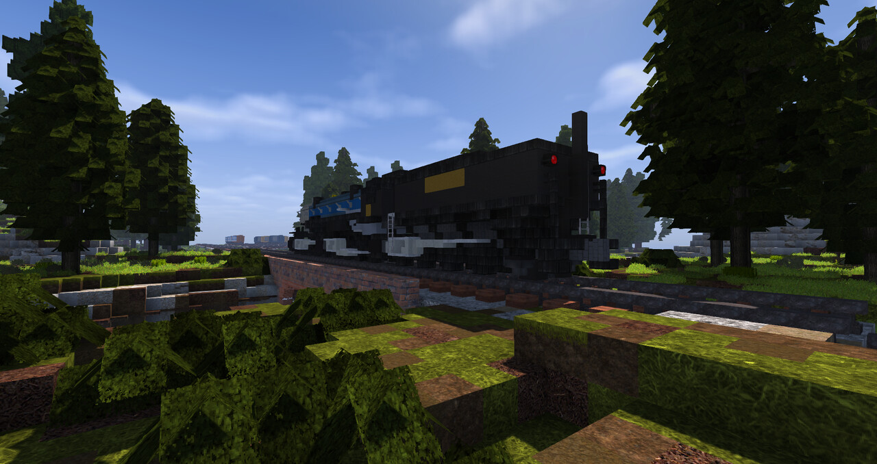 Erie Railroad Triplex Locomotive | TRS Minecraft Map